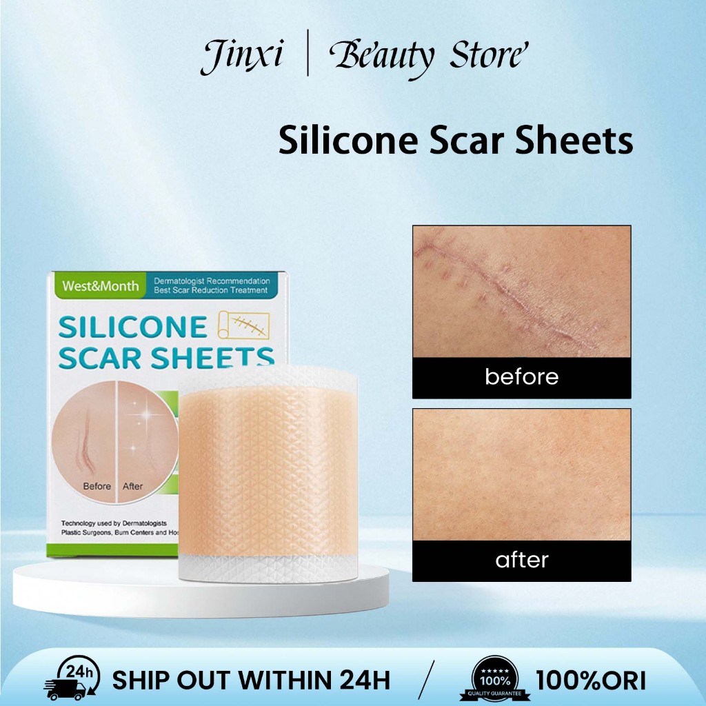 West&Month Medical Silicone Scar Patch Silicone Scar Sheets Repairs ...