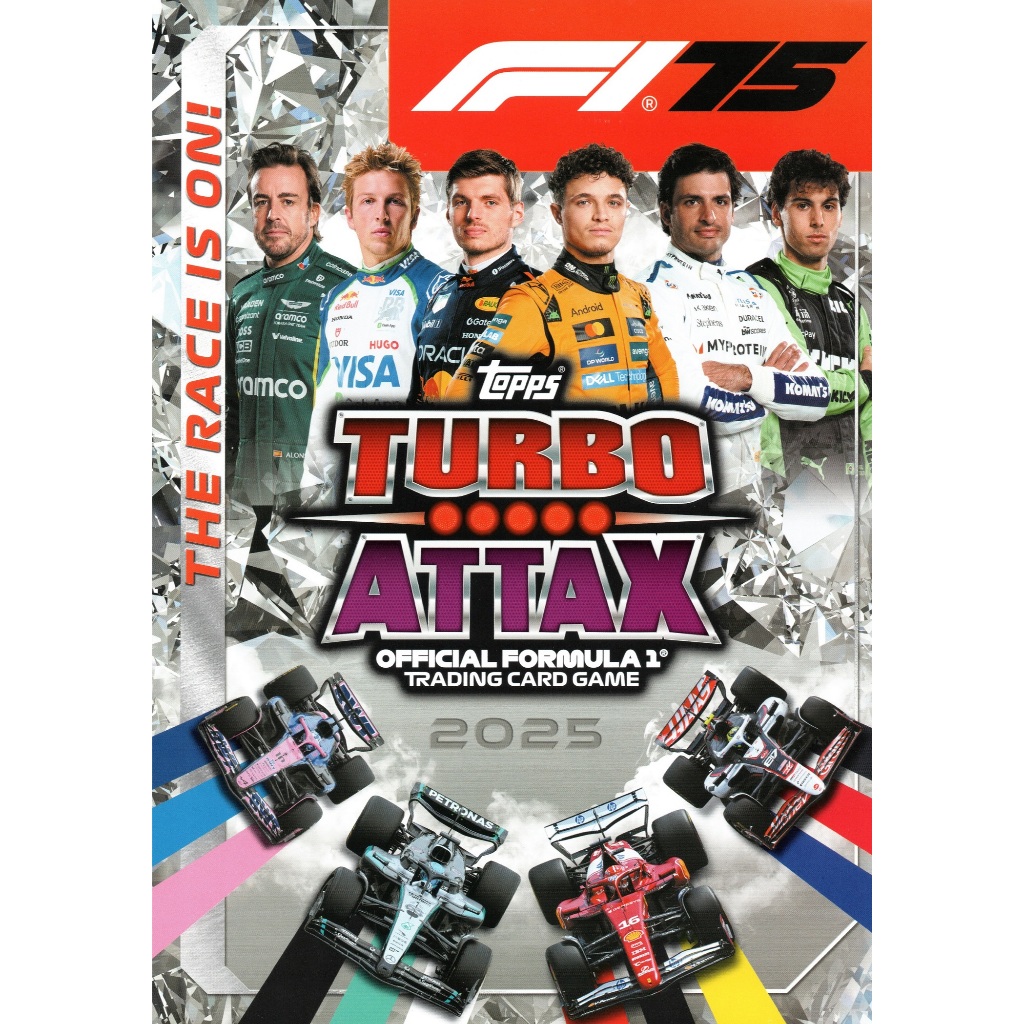 Topps F1 Turbo Attax 2025 - Track Profiles, Pit Stop, Constructor Kings ...