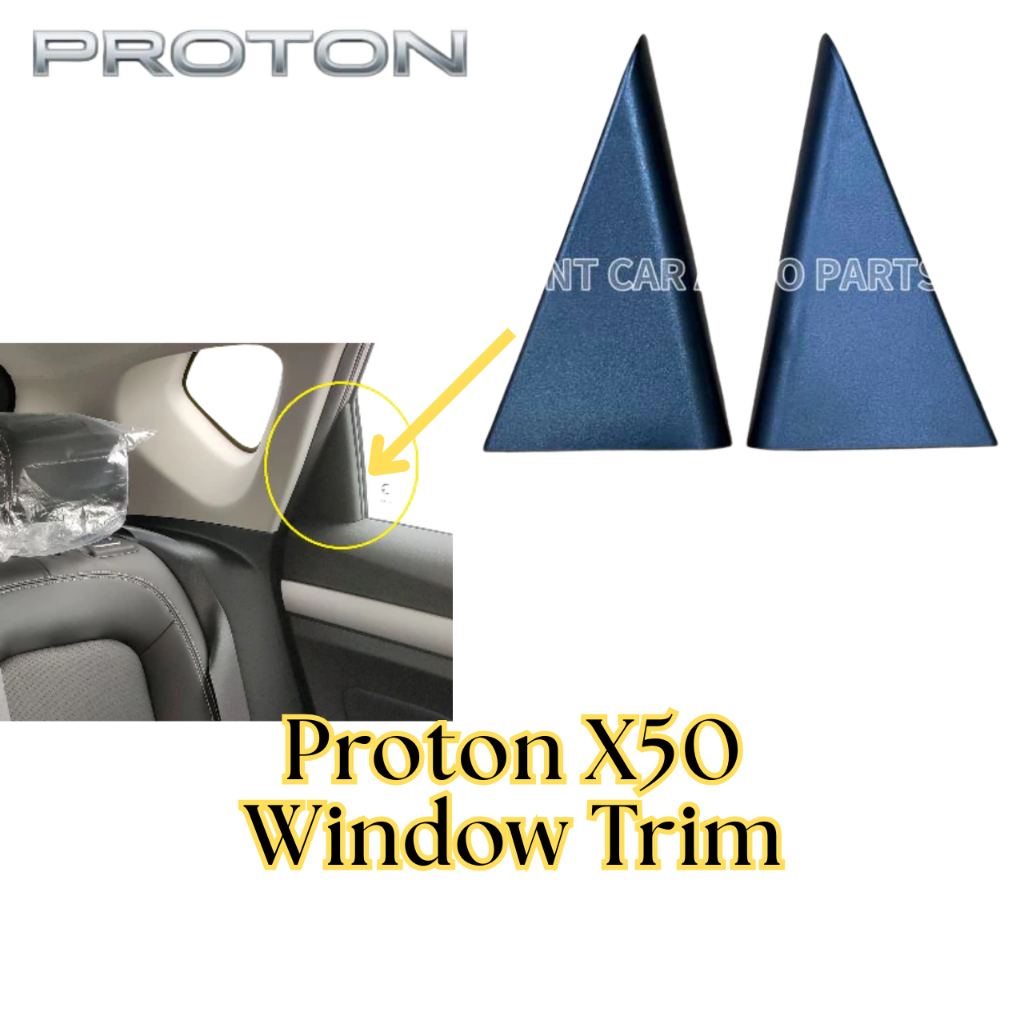 Proton X50 Window Pillar Trim Inner Plastic Cover Triangle C Pillar C ...
