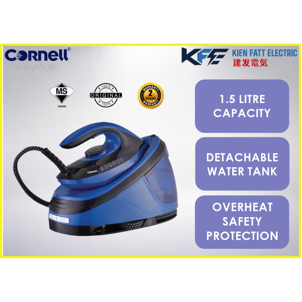 Cornell Steam Iron 1.5 Litre Capacity CSSE127DCS | Shopee Malaysia