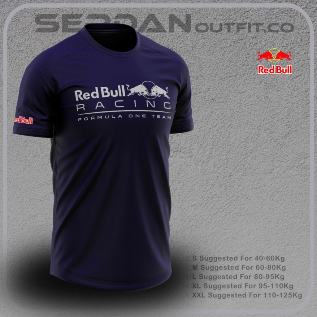 Baju REDBULL BAJET Unisex Microfiber Premium Quick Dry Serap Peluh ...