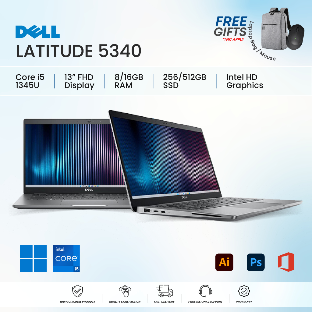 HIGH END i5-10gen - 13gen PREMIUM LAPTOPS L13 X13 | Dell 5340 | INTEL ...
