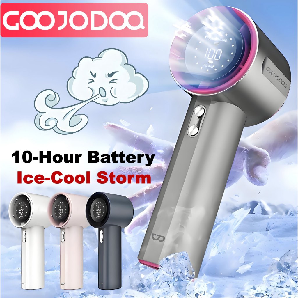 【Shock Sale】GOOJODOQ Fan kipas goojodoq High Speed Handheld Mini Fan ...