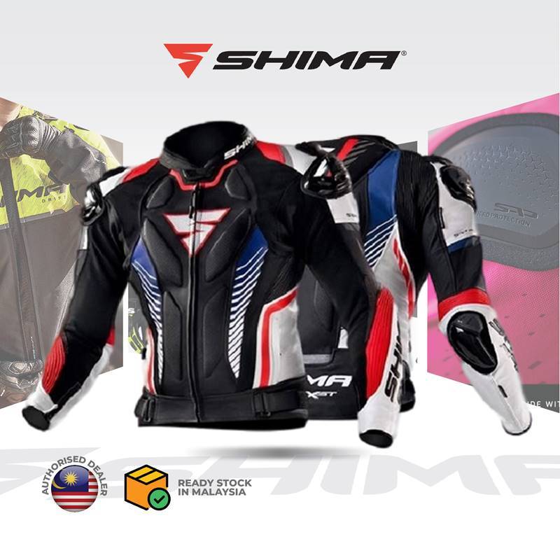 SHIMA APEX ST Men Jacket - Red Fluo | Shopee Malaysia
