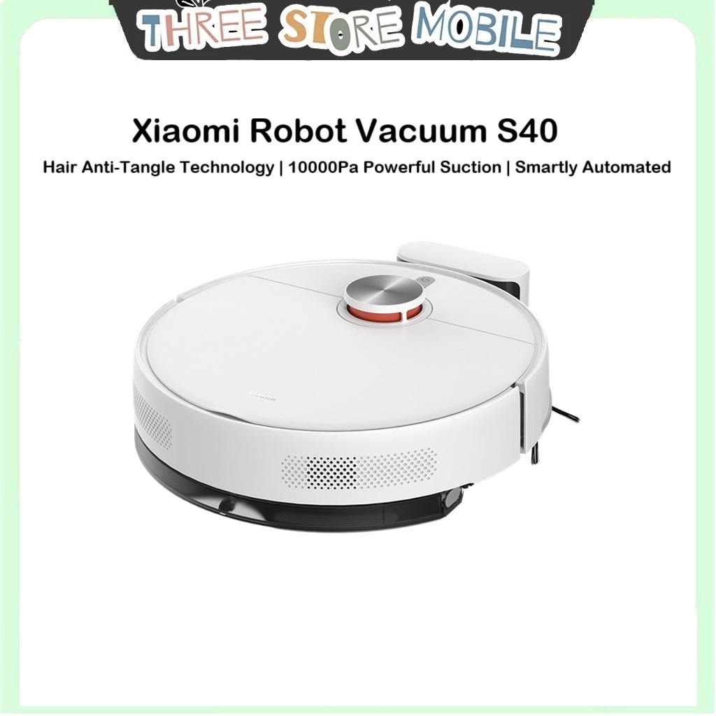 Xiaomi Robot Vacuum S40 (Integrated Vacuuming & Mopping | Large Dustbin ...