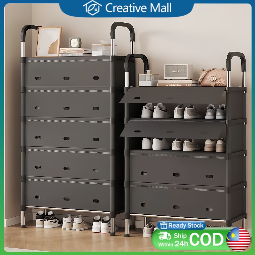 Simple Shoe Storage Rack Dormitory Shoe Rack Dust-proof Shoe Box Indoor ...