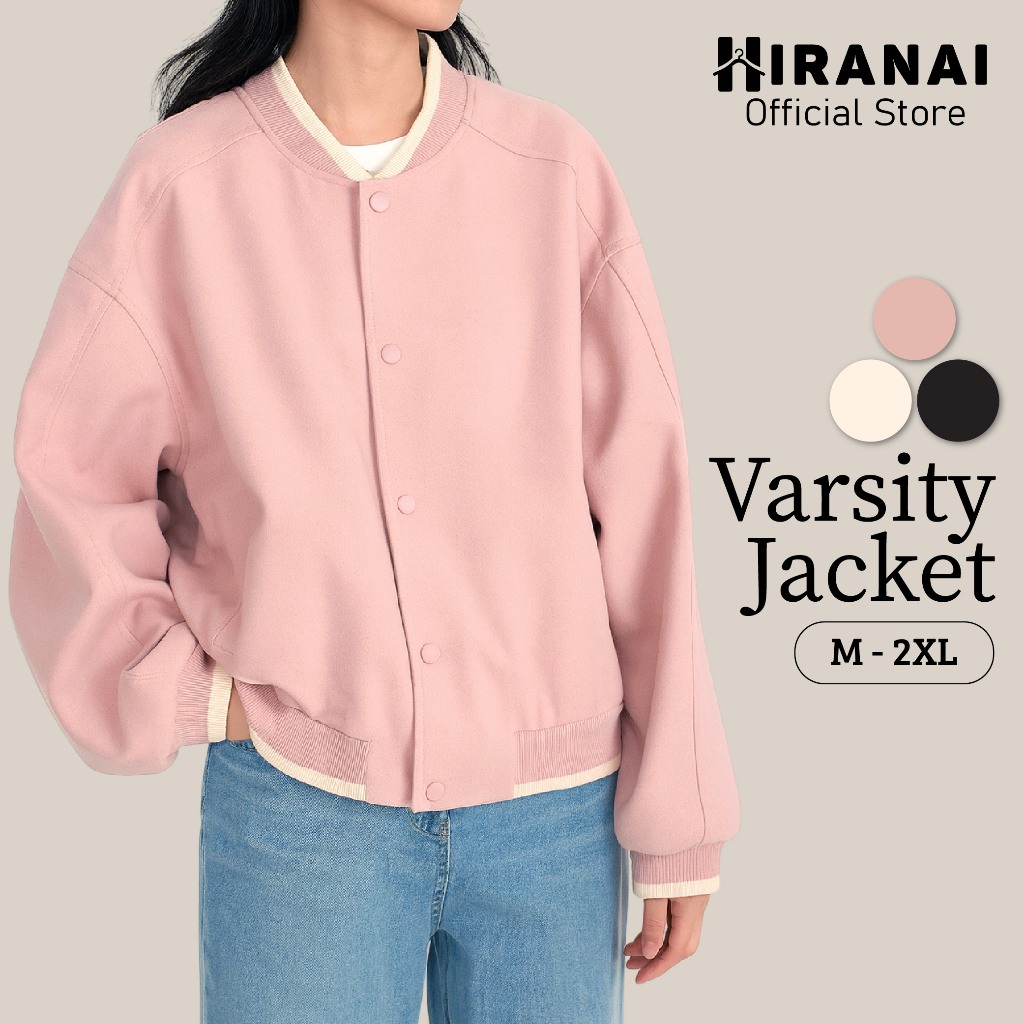 Women Baseball Jacket Korean Casual Loose Long Sleeve Thin Non-pilling ...