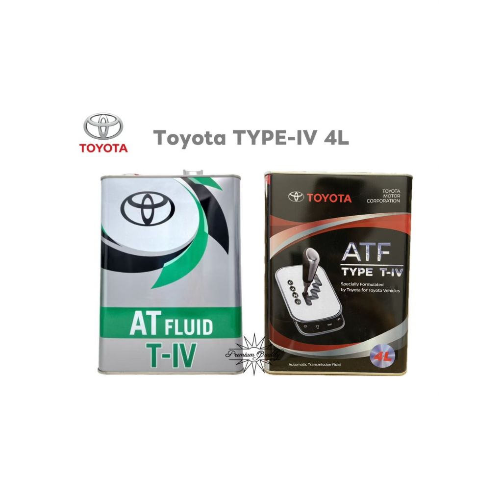 08886-81015/81400 Toyota Type-IV ATF Gear Oil (4 liter) For Toyota ...
