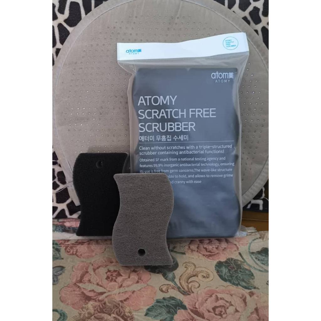 Authentic Atomy Antibacterial Scrubber 4 pieces | Shopee Malaysia