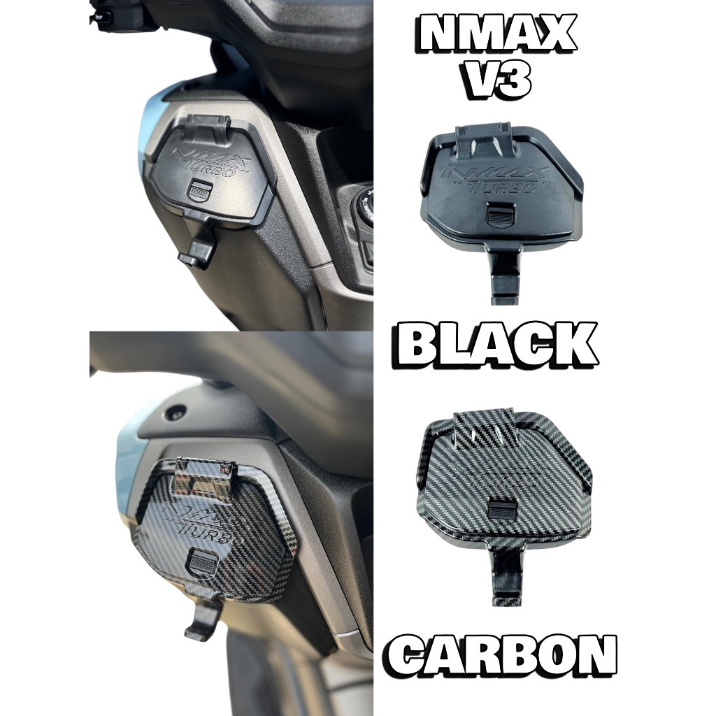 YAMAHA NMAX V3 SIDE POCKET COVER WITH HOOK NMAX V3 TURBO SIDE BASKET ...