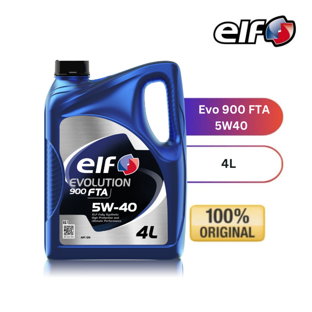 ELF Lubricant Evolution 900 FTA 5W40 (1L)/(4L) | Shopee Malaysia