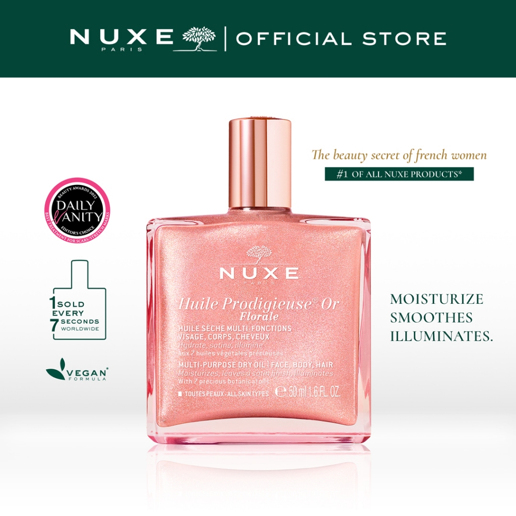 NUXE Huile Prodigieuse OR Florale Multi-Purpose Dry Oil 50ml | Shopee Malaysia