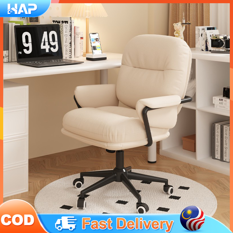 【Ready Stock】Rotating Computer Chair Kerusi Pejabat Home Computer Chair ...