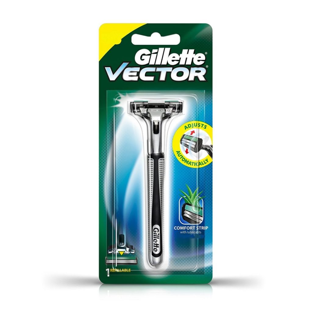 Gillette Vector( 1 razor) | Shopee Malaysia