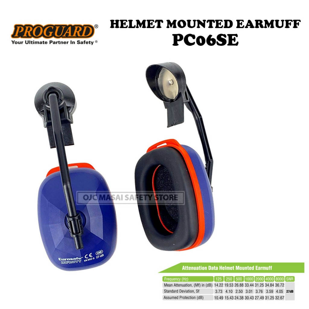 Proguard Helmet Mounted Earmuff PC06SE | Shopee Malaysia