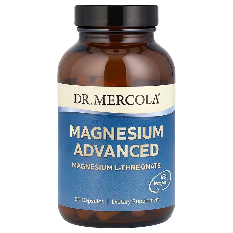 Dr. Mercola, Magnesium L-Threonate, 145 mg, 90 Capsules (48.3 mg per ...
