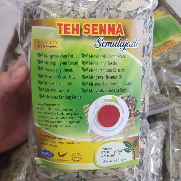 TEH DAUN SENNA 💯ASLI POS SETIAP HARI | Shopee Malaysia