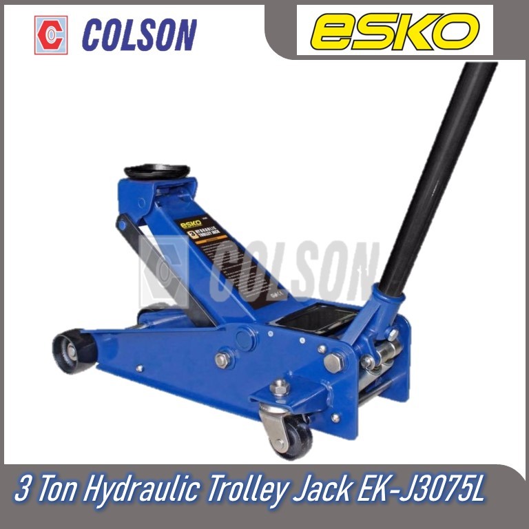 COLSON ESKO 3 Ton Hydraulic Trolley Jack EK-J3075L | Shopee Malaysia