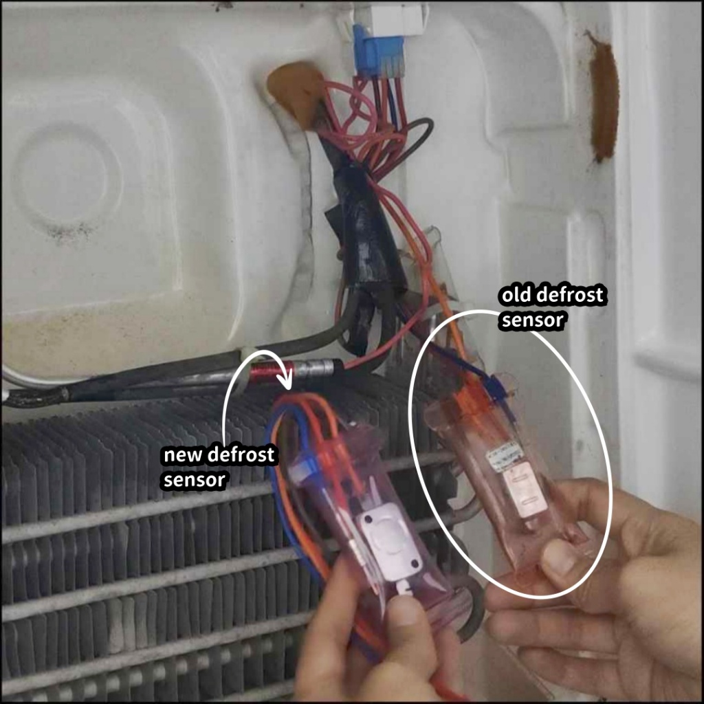 Defrost refrigerator set - defrost sensor + defrost fuse +defrost timer ...