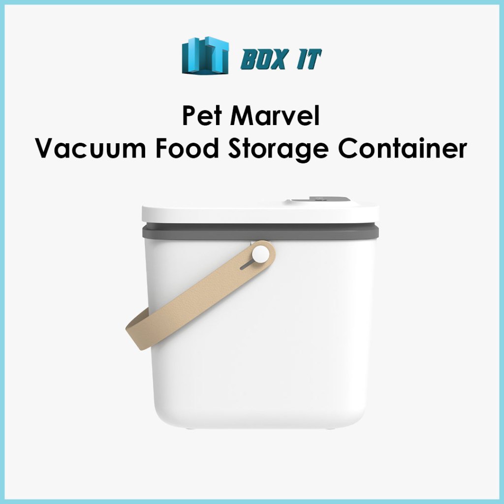 Pet Marvel Electric Vacuum Food Storage Container (13L/7.5kg) | Shopee ...