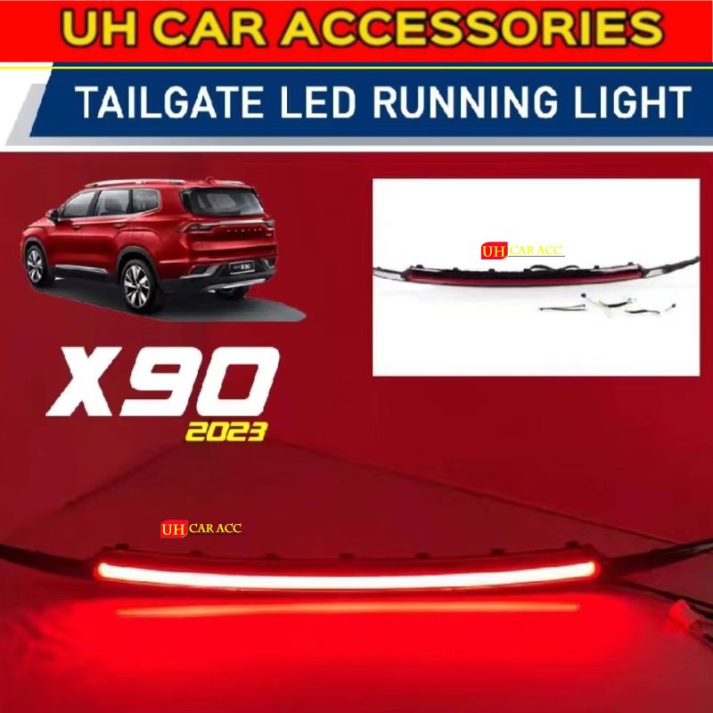 Proton X90 LED Taillight 2024 Rear Bonnet Light Signal Brake Light ...