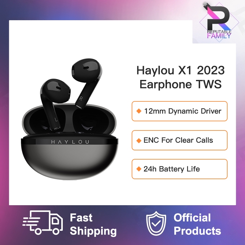 Haylou Fon Telinga X1 ENC Low Latency Gaming Headphones Bluetooth ...