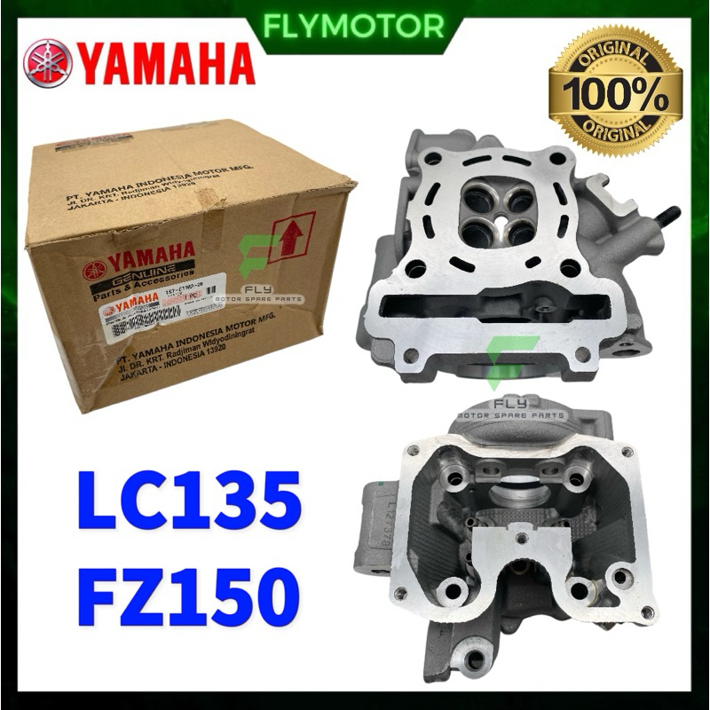 [100% ORIGINAL HLY] YAMAHA LC135 LC 135 FZ150 135LC CYLINDER HEAD ASSY ...