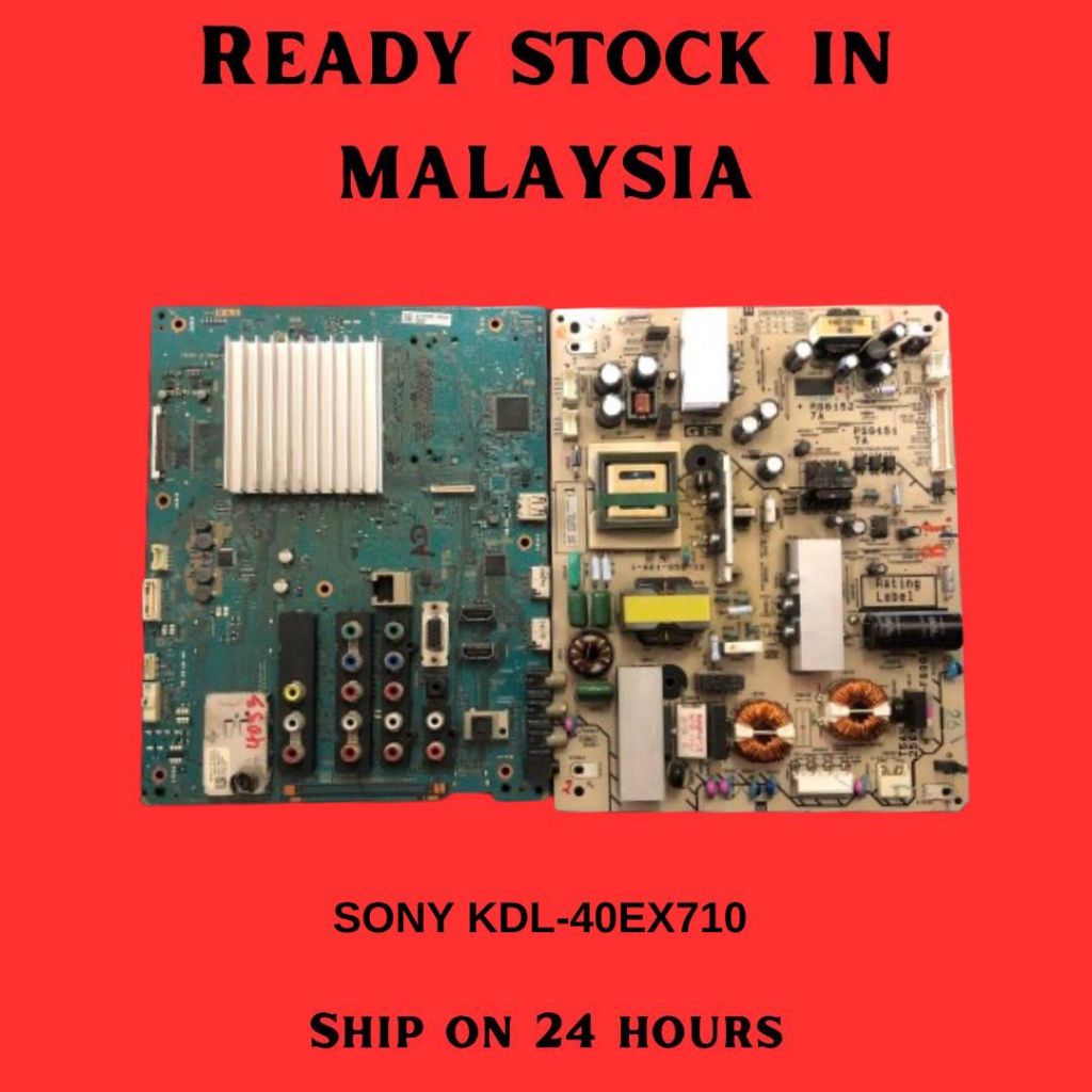 SONY KDL-40EX710 MAINBOARD AND POWERBOARD | Shopee Malaysia