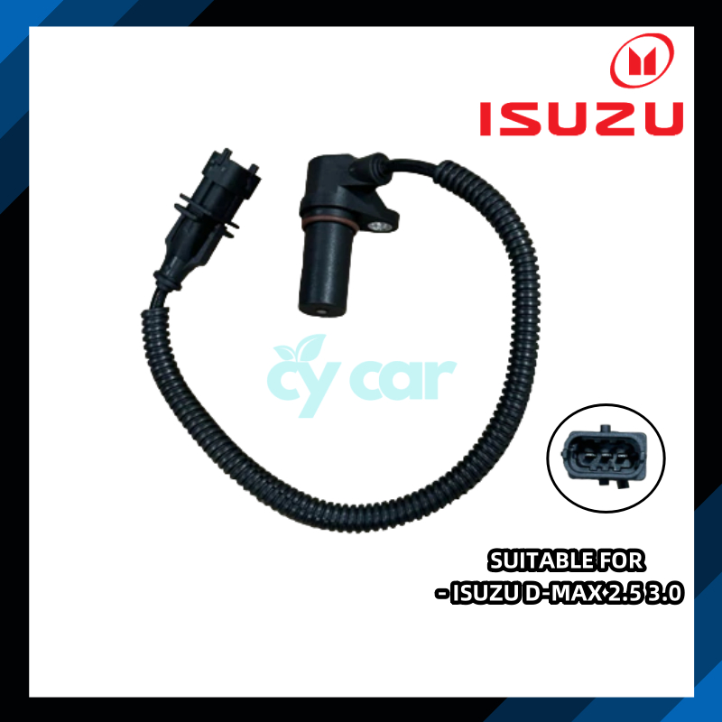ISUZU D-MAX 2.5 3.0 CRANK SHAFT SENSOR # TIMING SENSOR (3 PIN) | Shopee ...
