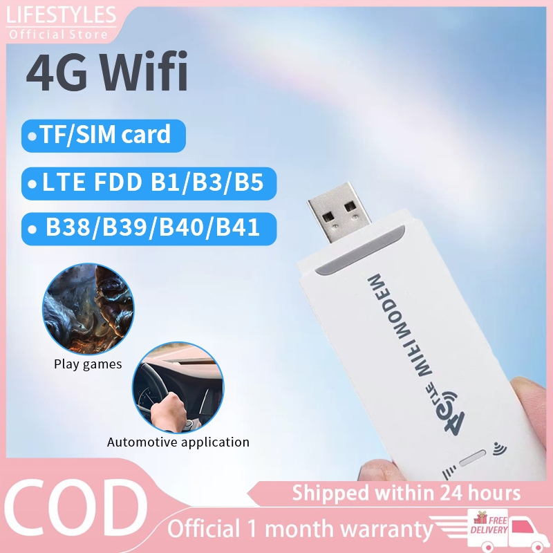 4G LTE Wireless USB Dongle 150Mbps Modem Stick WiFi Adapter 4G Card ...