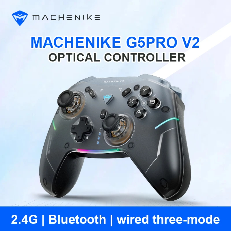 Machenike G5 Pro V2 Optical Gamepad Hall Joystick PC STEAM Wireless ...