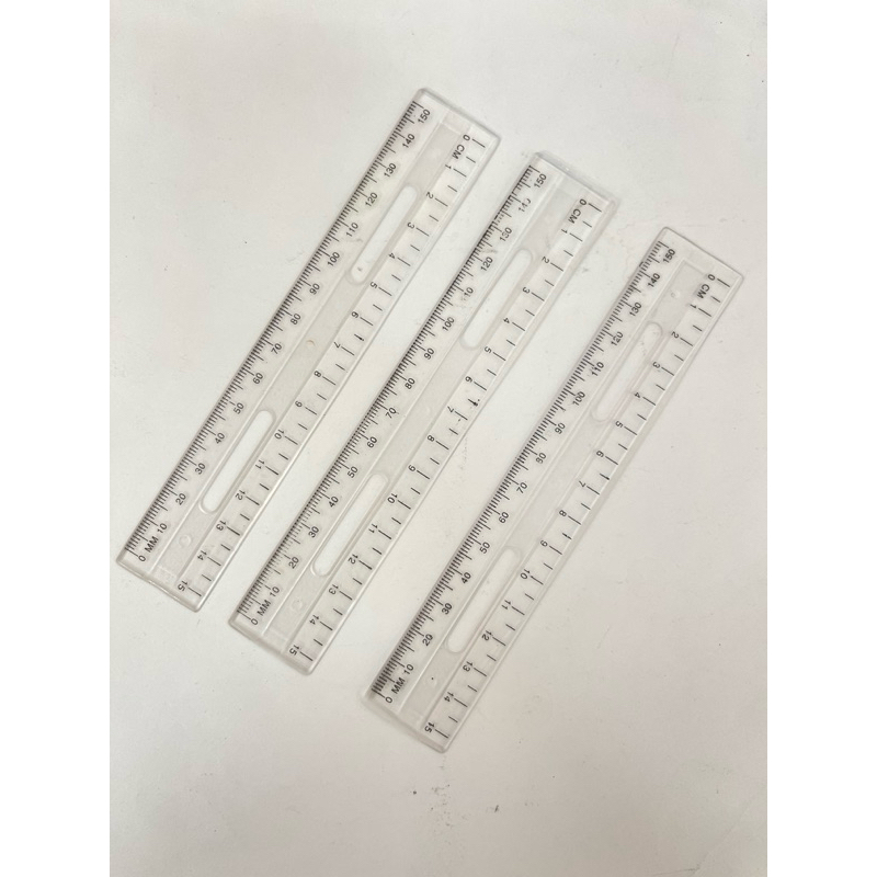 ruler plastik 15cm / 150mm | Shopee Malaysia