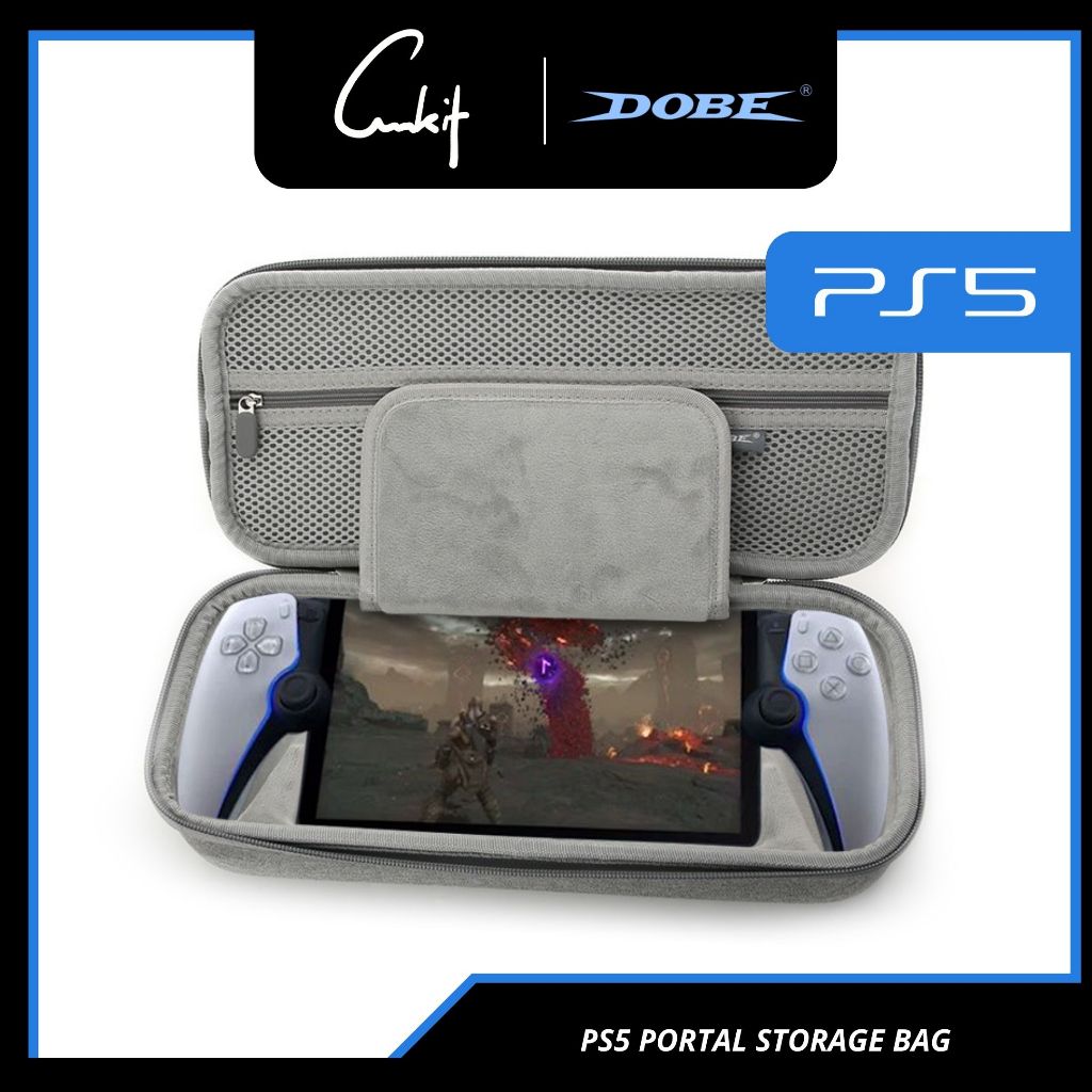10.10 SALE 】DOBE PS5 PS Portal Storage Bag PS5 Portal Protable Storage ...