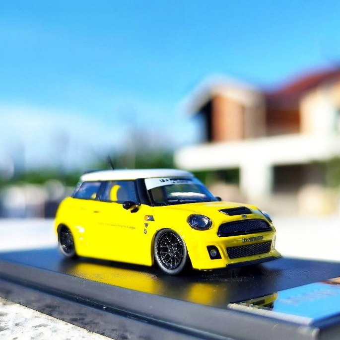 TIME MICRO Mini Cooper LBWK Yellow | Mint Unsealed | Shopee Malaysia