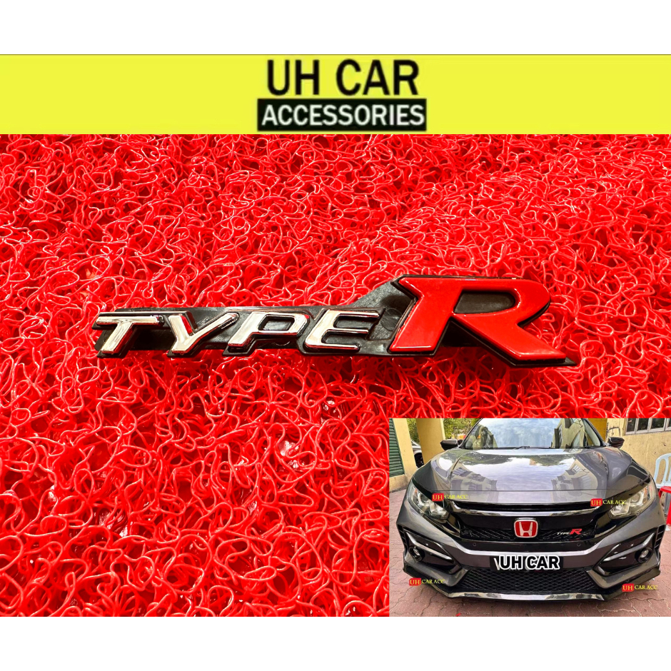 TYPE R EMBLEM LOGO CIVIC FC | Shopee Malaysia