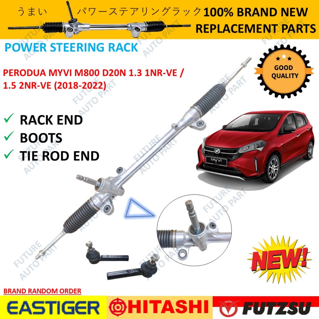 RANDOM BRAND FUTZSU/HITASHI/EASTIGER 100% NEW POWER STEERING RACK ...