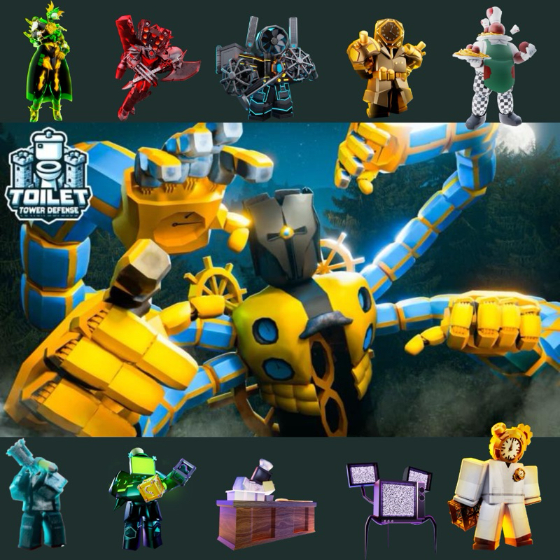 NEW HighValue TTD TOILET TOWER DEFENSE PENCIL WORLD UNITS | Shopee Malaysia