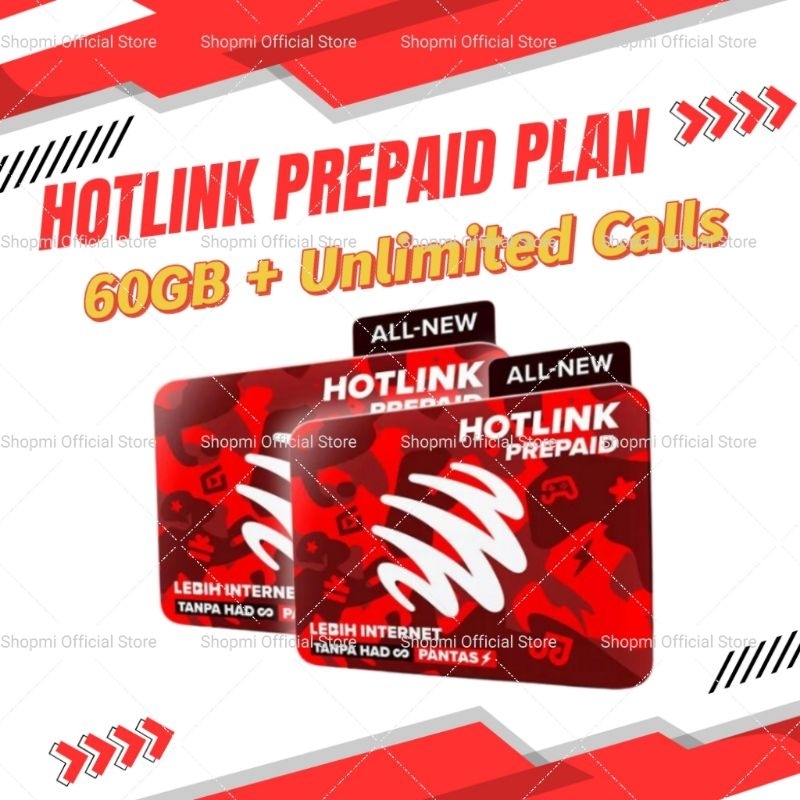 Hotlink Prepaid Simcard 4G 5G | Shopee Malaysia