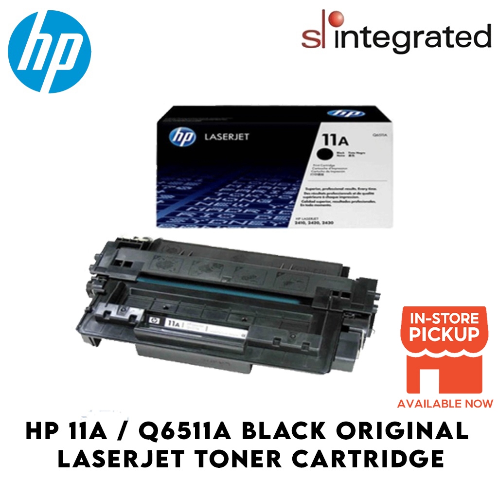 HP 11A / Q6511A Black Original LaserJet Toner Cartridge | Shopee Malaysia