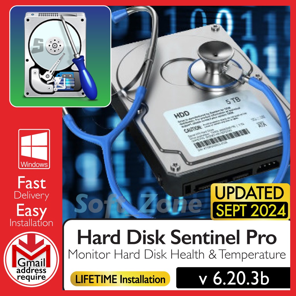 Hard Disk Sentinel Pro 6.20.3b - Monitor Hard Disk Health & Temperature ...