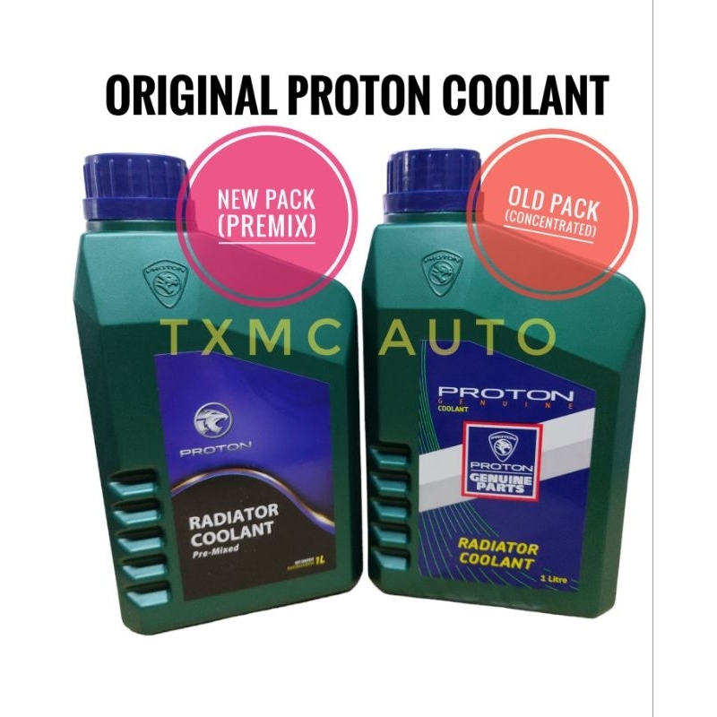Original Proton Radiator Coolant 1L GREEN COLOR for All Proton Car ...