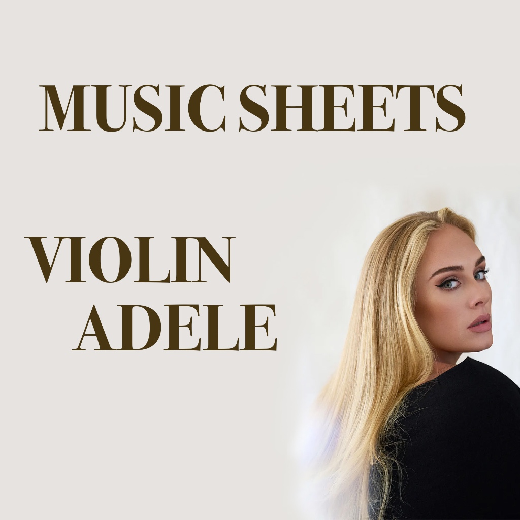 Adele Violin Music Sheets | Sheet Music [PDF] | Shopee Malaysia
