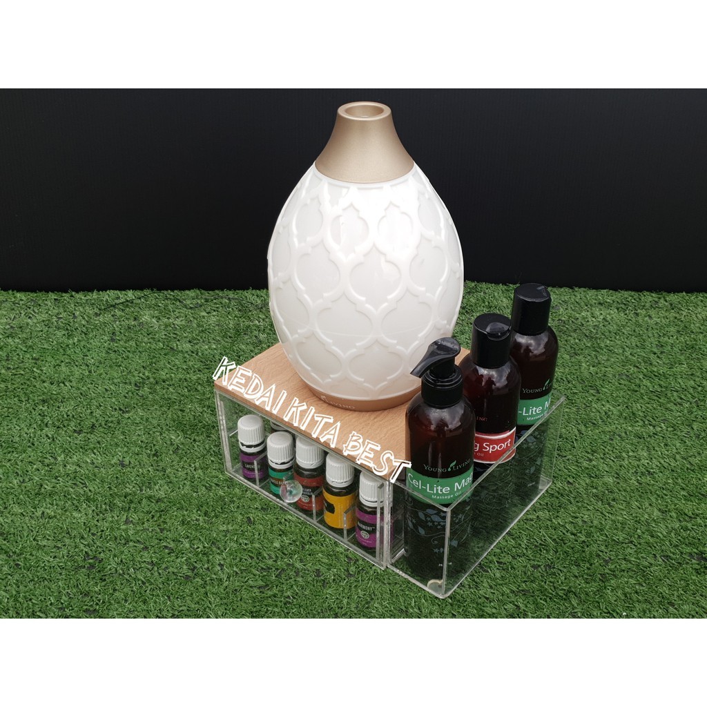 Diffuser Rack Plastic Rack Essentail Oil Organizer Rack/Storage Rack/Display Rack 25 Slots 5ml ...