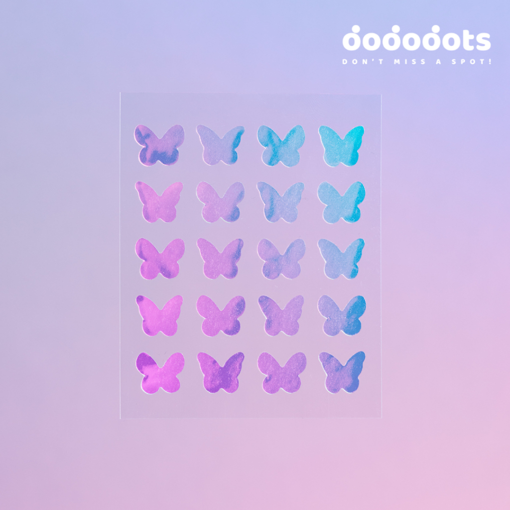 Dododots | Holographic Butterflies | Cute Pimple Acne Patch | 痘痘贴 ...