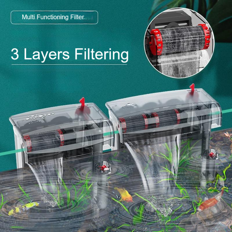 Aquarium Waterfall Filter - Multi Functioning Filter | Shopee Malaysia