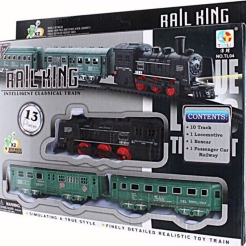 Kereta Api Set Klasik Mainan Kereta Api_Rail King Electric Classical ...