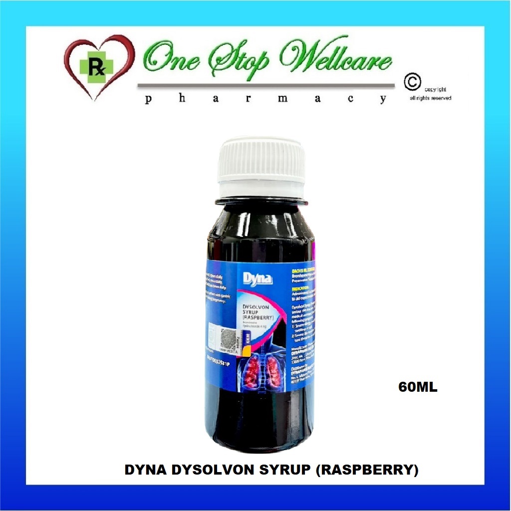 DYNA DYSOLVON SYRUP (RASPBERRY) 60ML (EXP:11/2026) | Shopee Malaysia