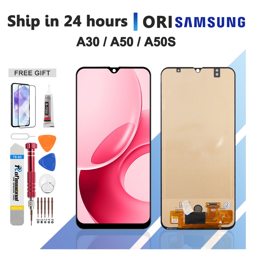 TFT LCD Samsung Galaxy A30/A305/A50/A505/A50S/A507 Replacement components for touch screen ...