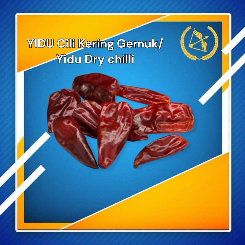 500g,1kg Chili Kering Gemuk/Yidu dried chilli / Yidu Chili Gemuk ...