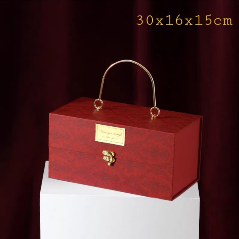 [Ready Stock] SP008 Gift Box Red Anniversary Birthday Wedding Kotak ...